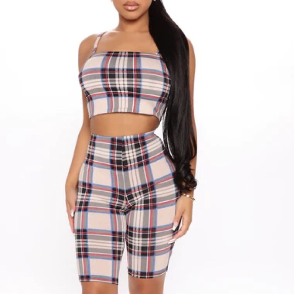 Fashion Nova | Shorts | Totally Available Biker Short Set Taupecombo ...
